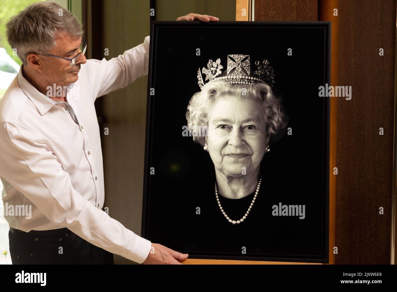 EDITORIAL USE ONLY Artist Rob Munday unveils a new, photographic ...