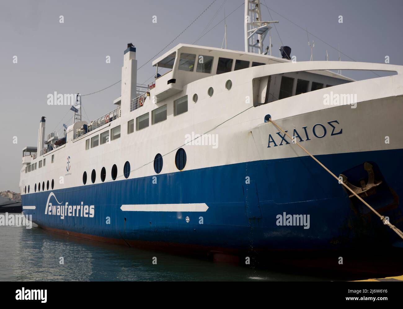 Piraeus containers terminal hi-res stock photography and images - Alamy