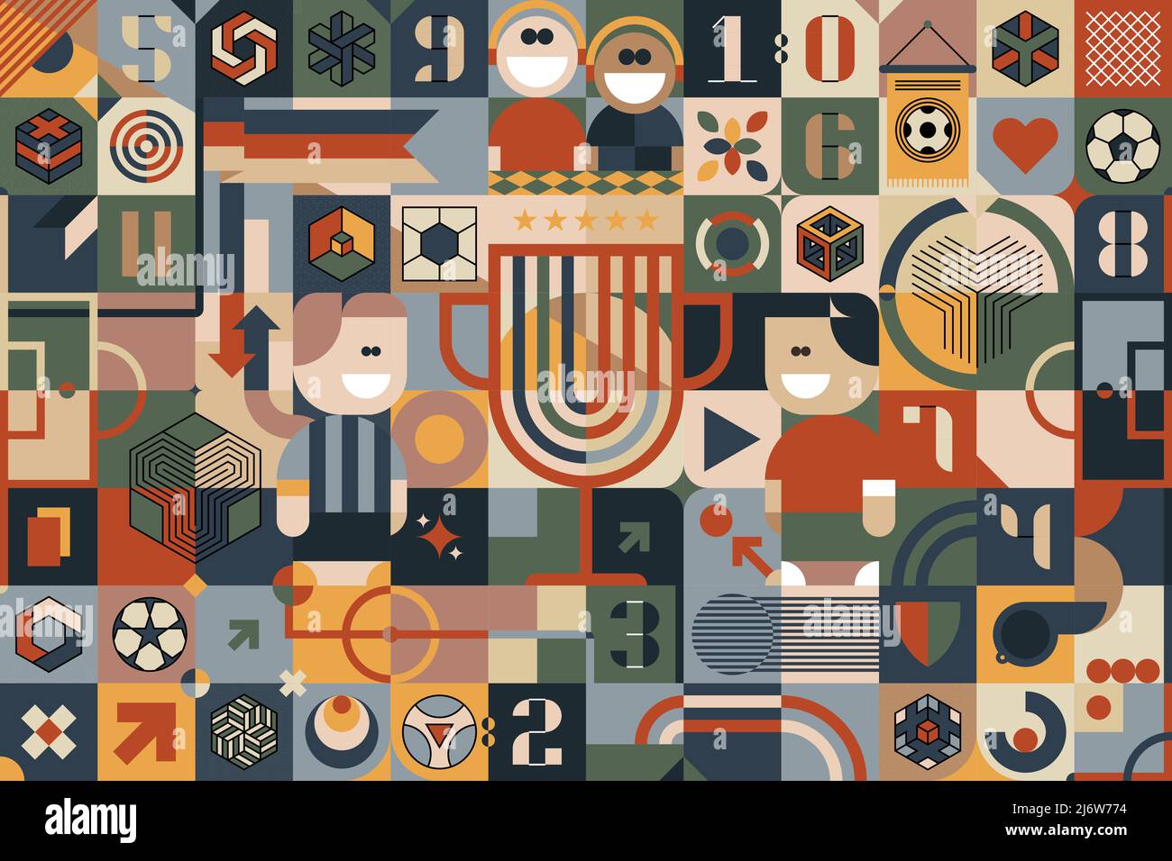 Geometric background patterns icon Stock Vector Images - Alamy