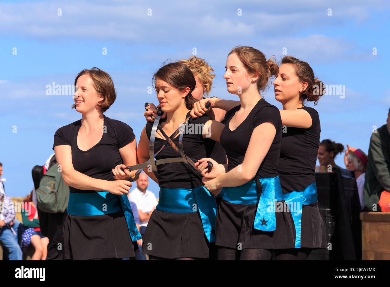 Traditional dancing at Whitby folk week Stock Photo - Alamy
