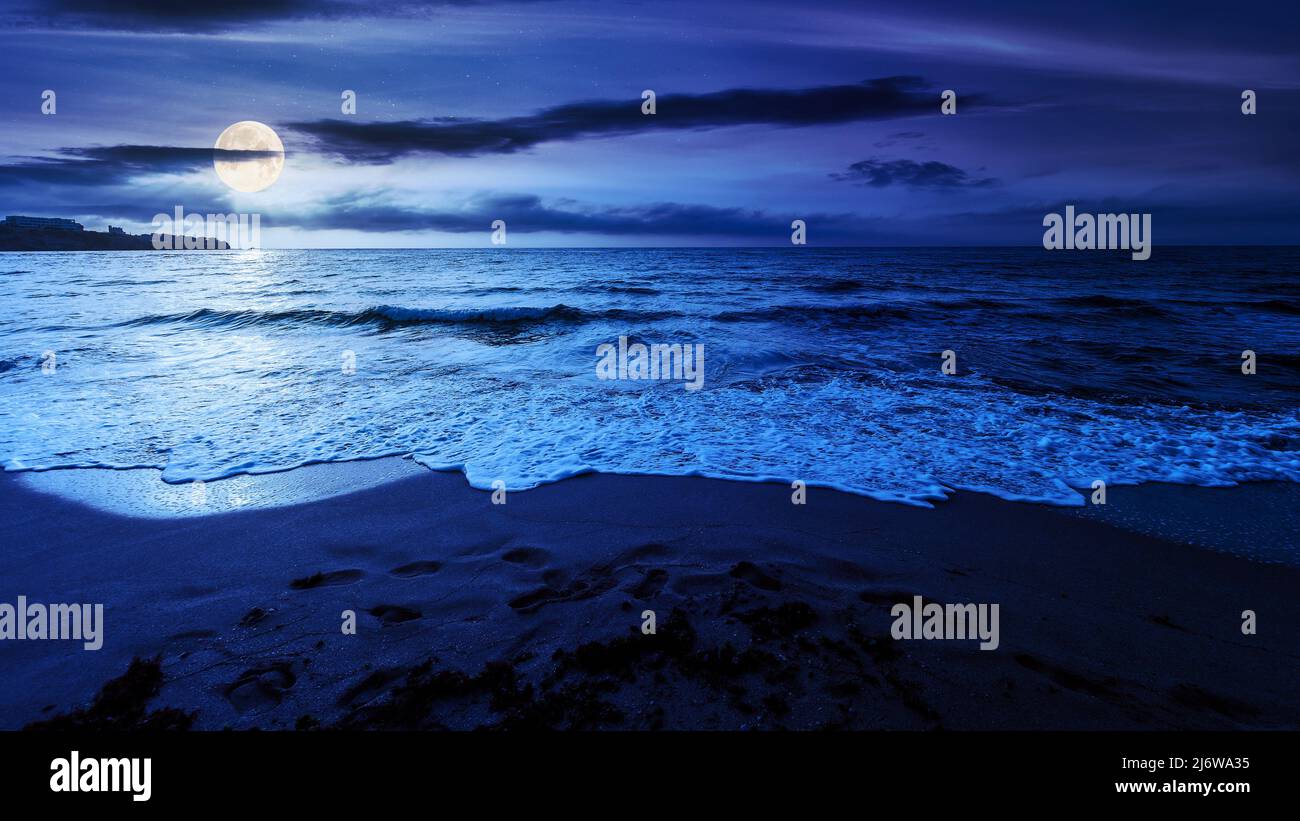 Beautiful Ocean Pictures At Night