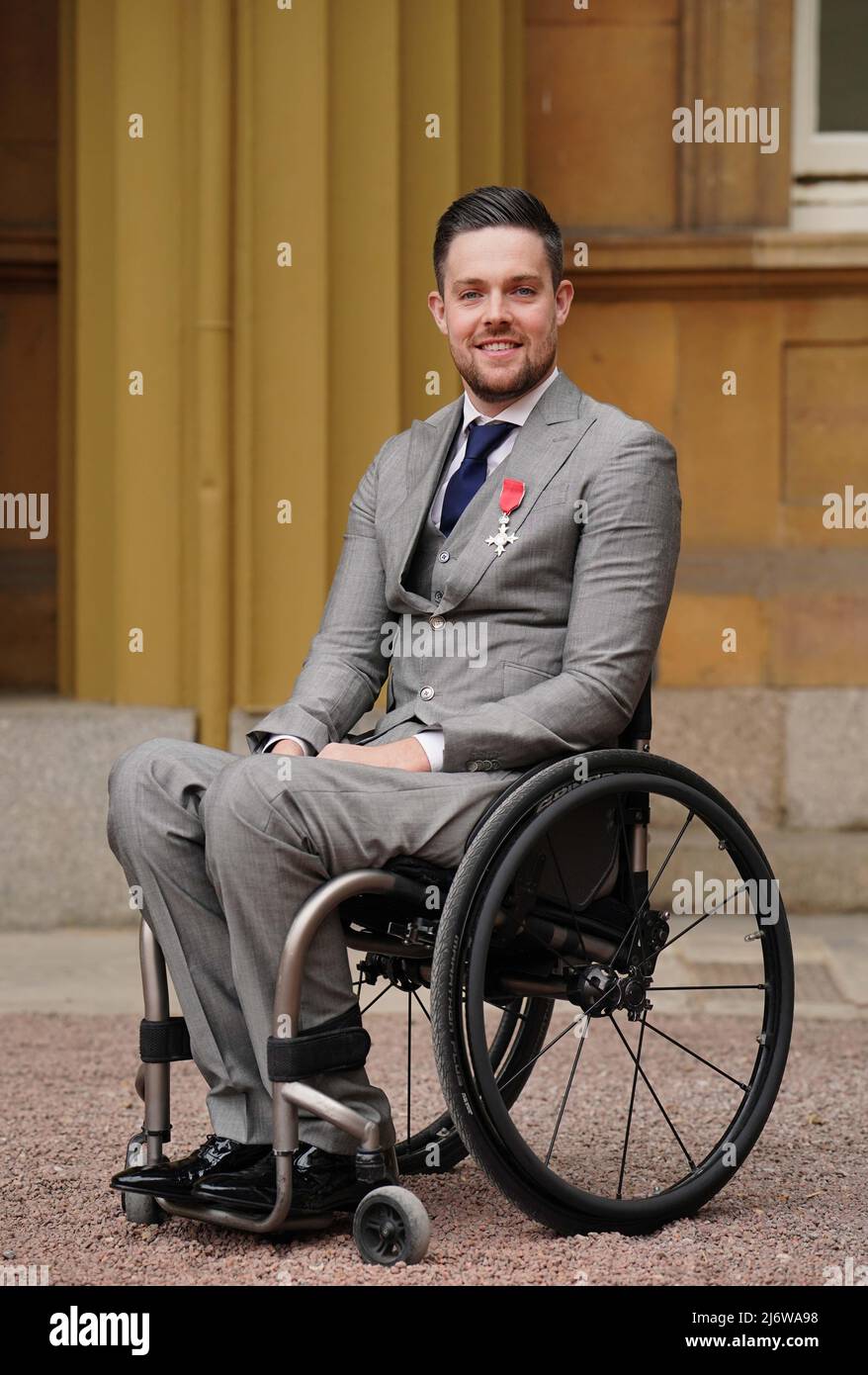 Christopher ryan is made an mbe (member of the order of the british ...