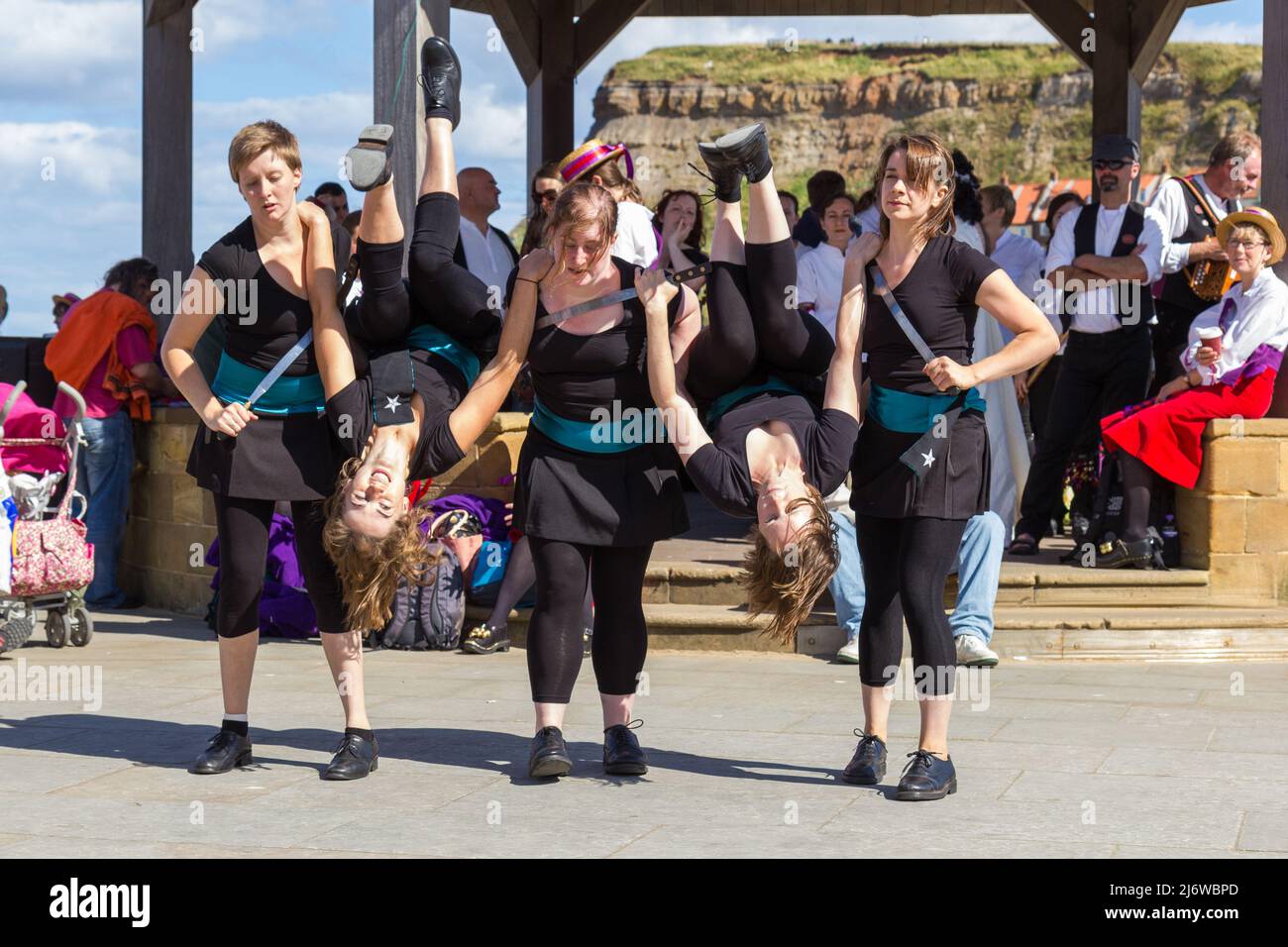 Traditional dancing at Whitby folk week Stock Photo - Alamy