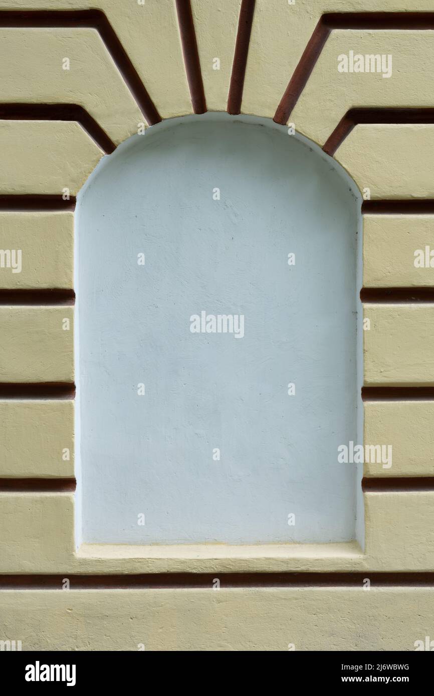 Ancient walled window in a historic house Stock Photo - Alamy