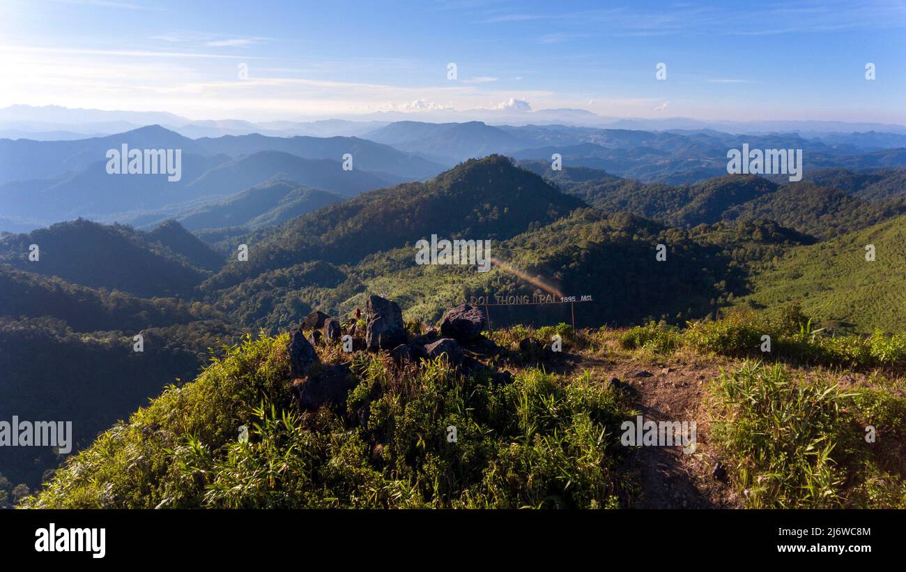 "aerial photograph drone" Trip to the highest Mountain of Pai ...