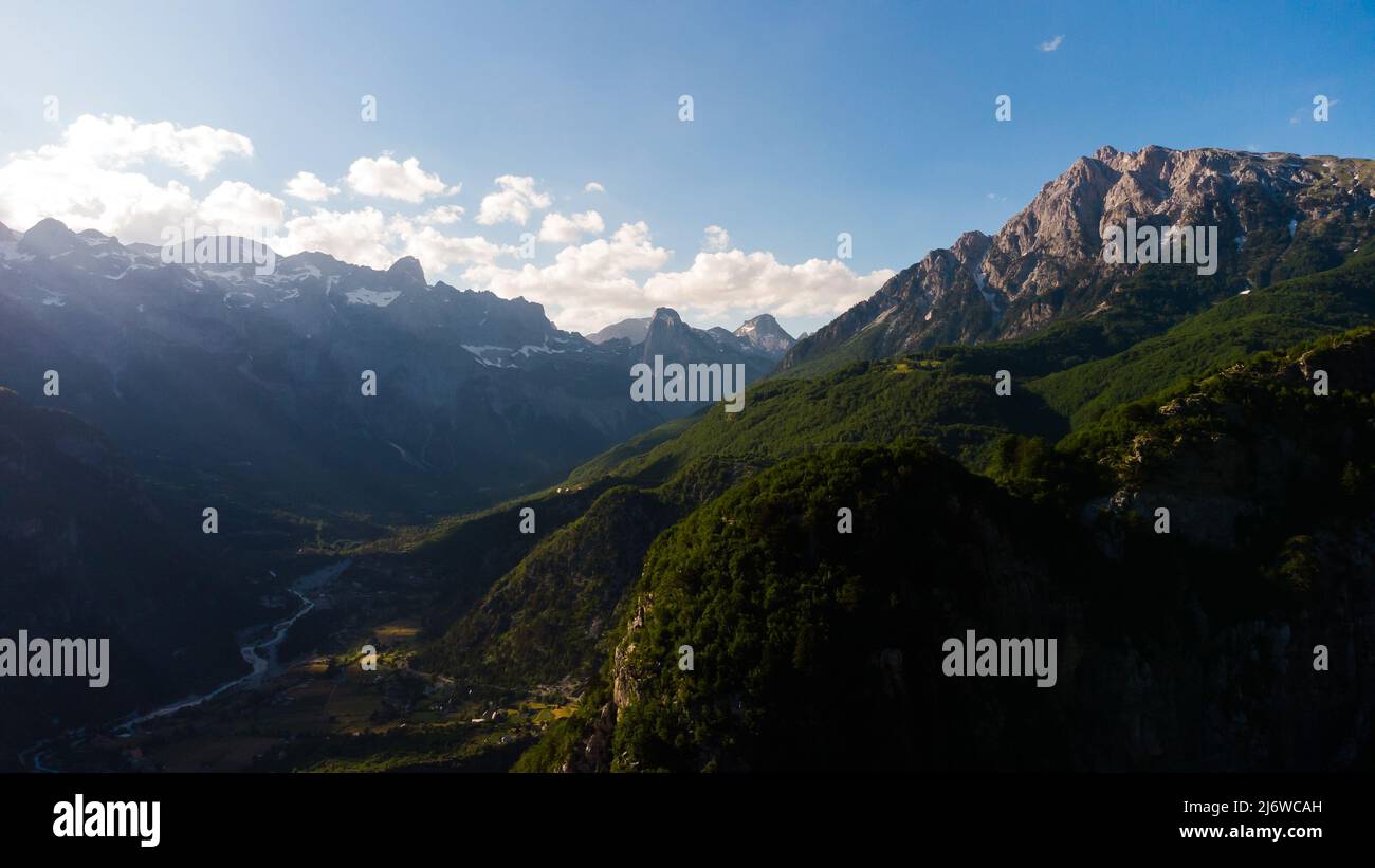 National Park of Thethi, Albania Stock Photo - Alamy
