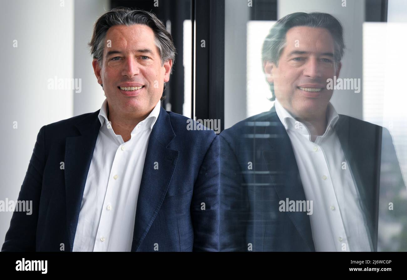 PRODUCTION - 02 May 2022, Bavaria, Munich: Christian Wegner, CEO of ...