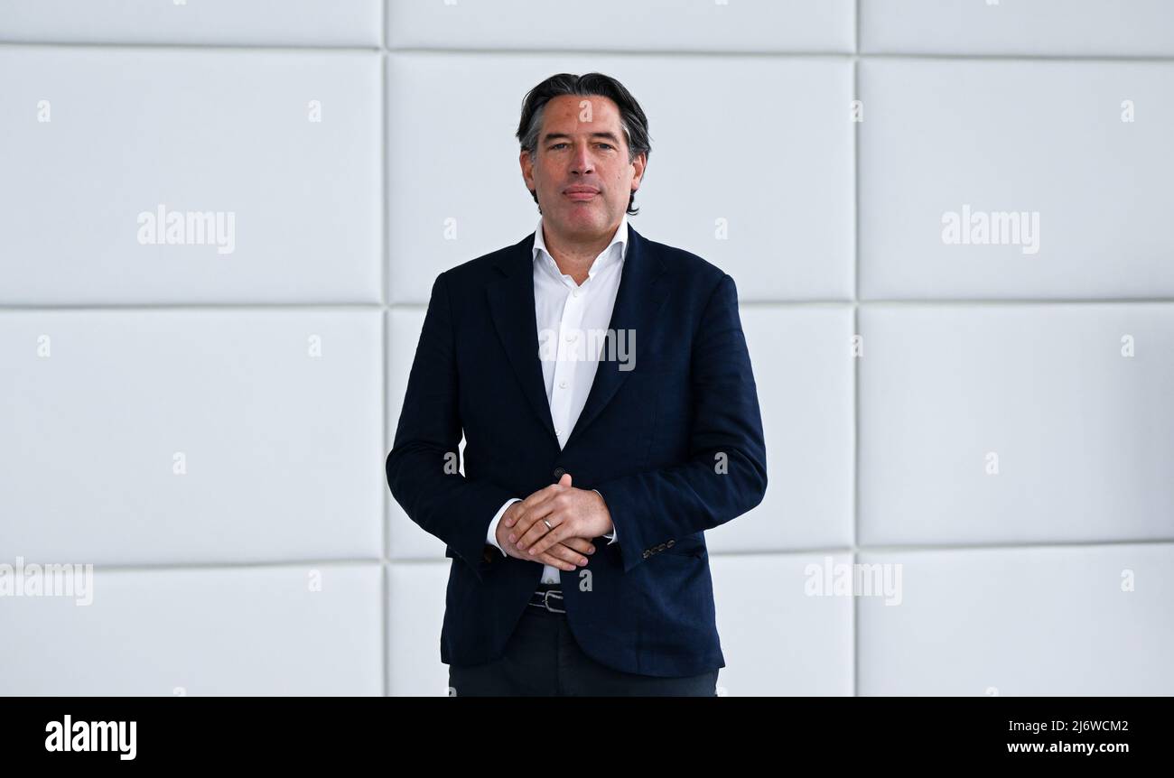 PRODUCTION - 02 May 2022, Bavaria, Munich: Christian Wegner, CEO of ...