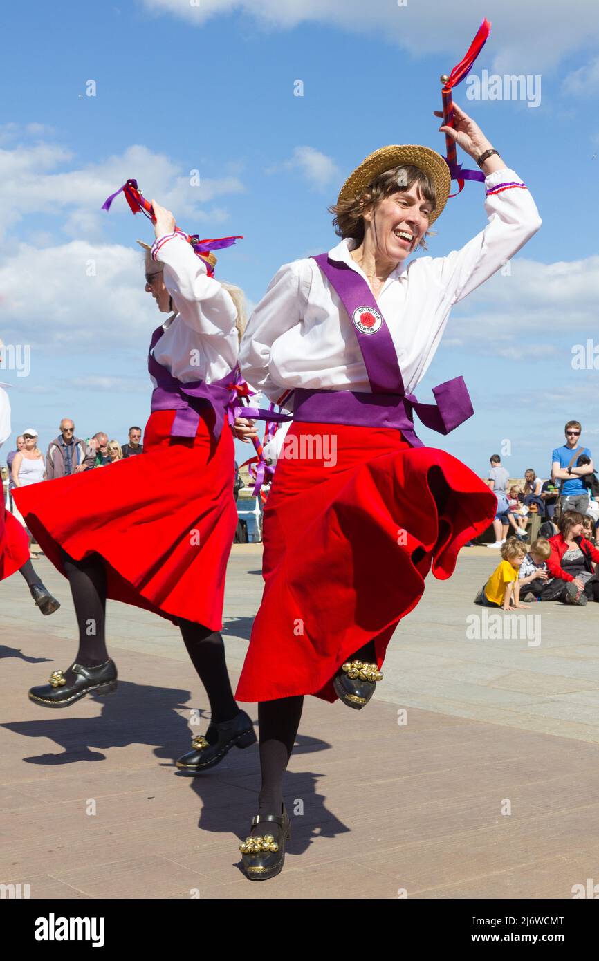 Traditional dancing at Whitby folk week Stock Photo - Alamy
