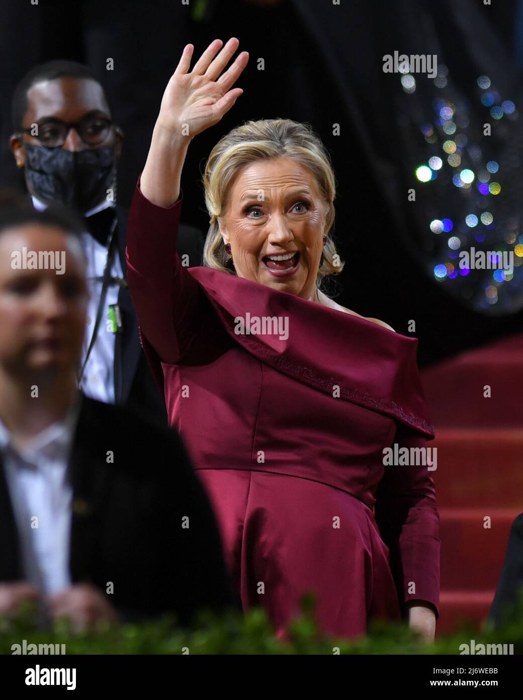 Hillary clinton red carpet hi-res stock photography and images - Alamy
