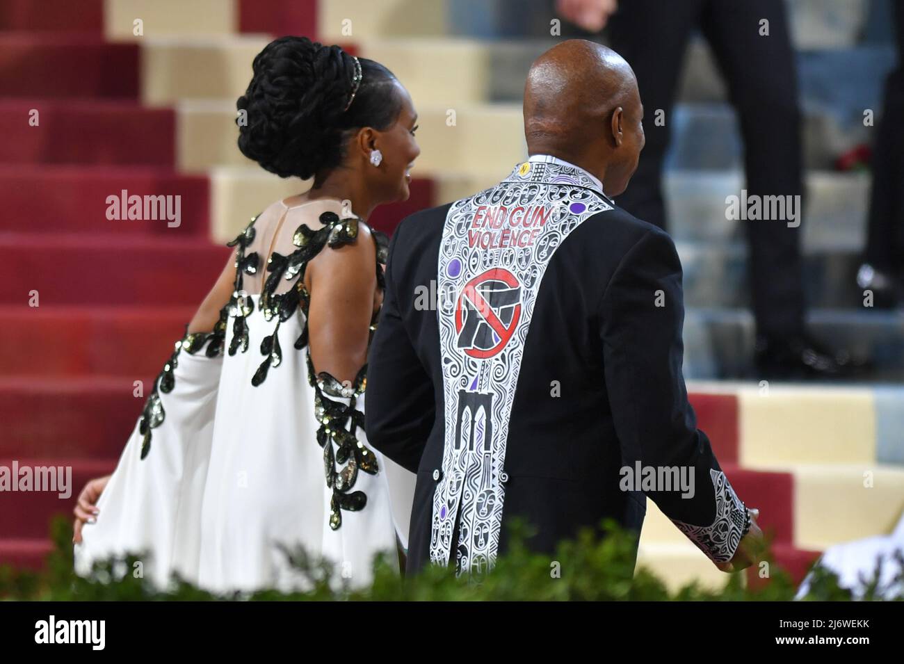 Eric Adams and Tracey Collins Stock Photo - Alamy