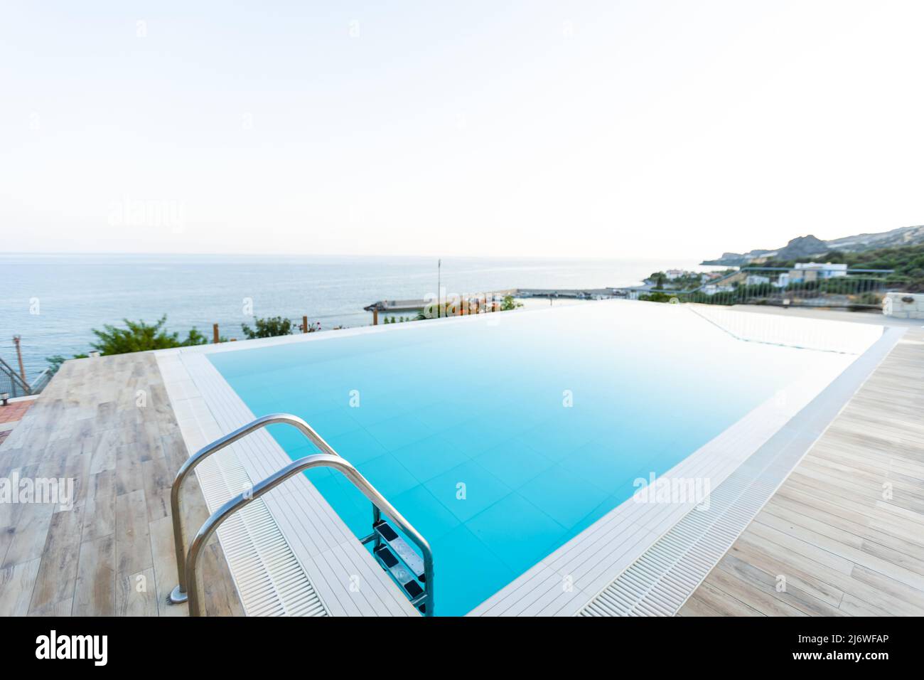 Swimming pool of luxury hotel Stock Photo - Alamy