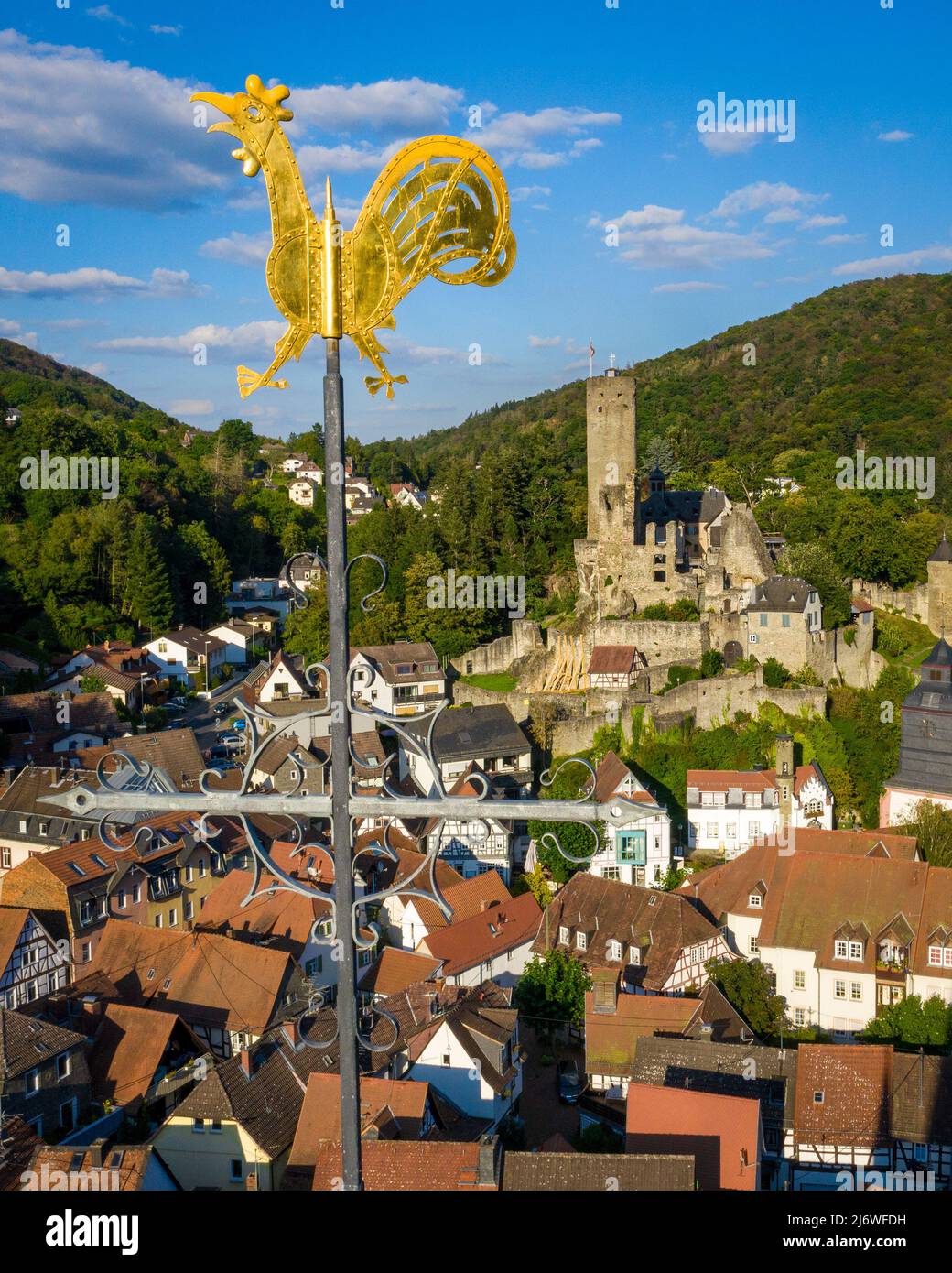 Over the wine yard Stock Photo - Alamy