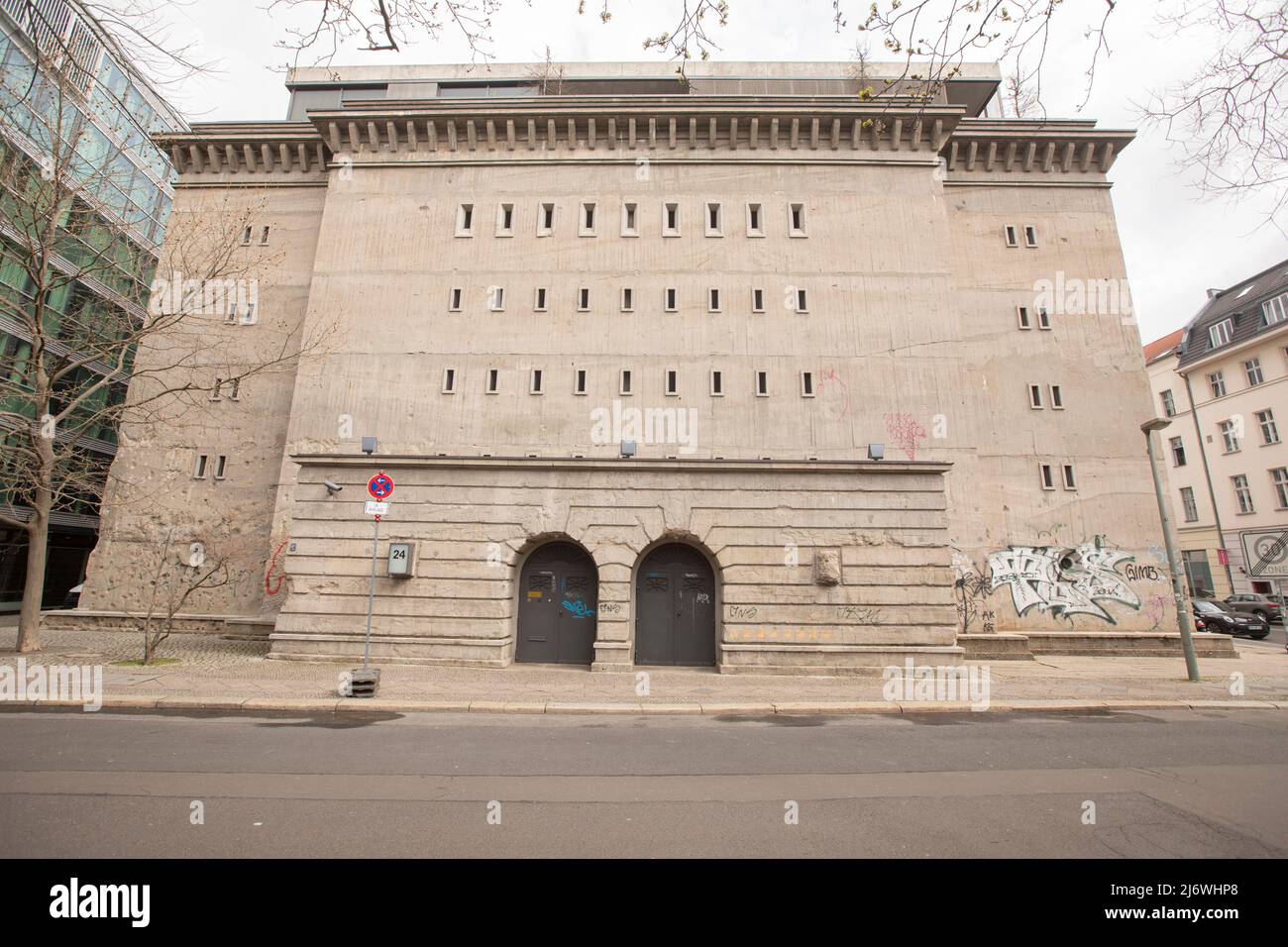 Germany berlin reichsbahnbunker bunker hi-res stock photography and ...
