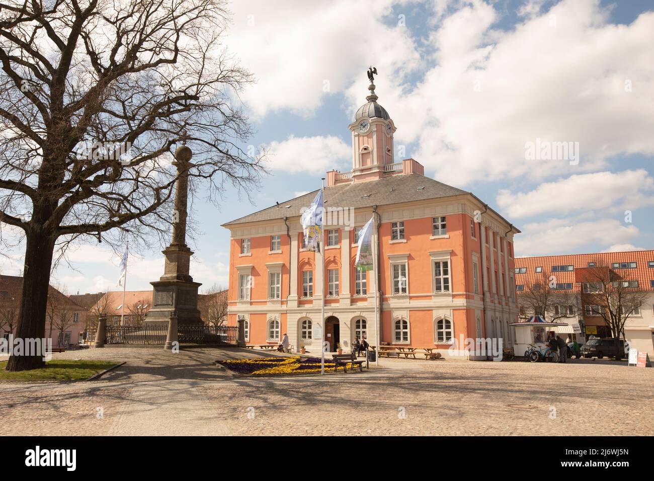 Town Hall, Rathaus, Templin, Germany Stock Photo - Alamy