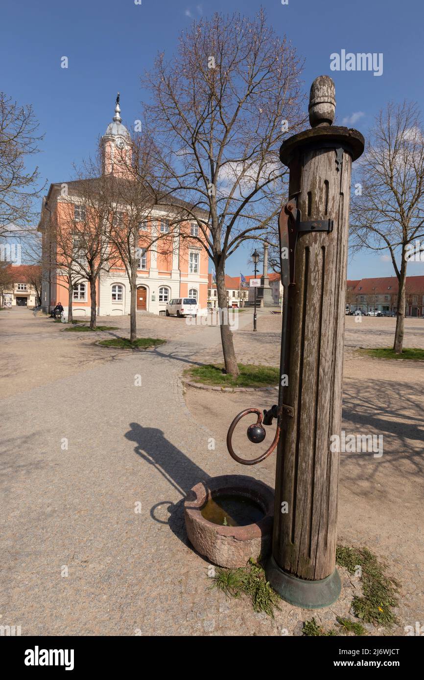 Town Hall, Rathaus, Templin, Germany Stock Photo - Alamy