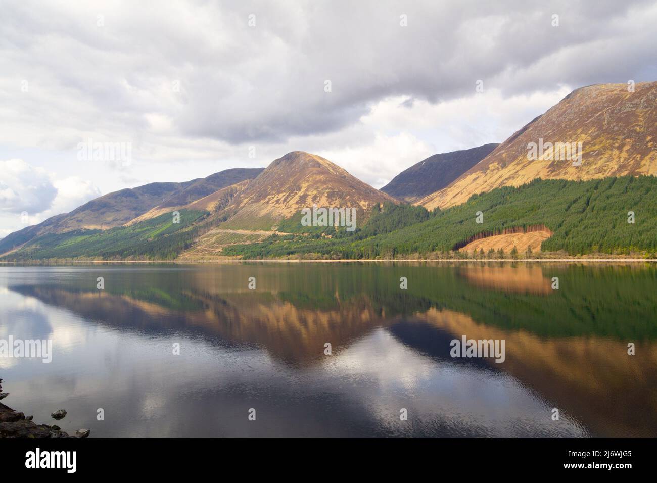 Loch Locky, Lochabar, Scottish Highlands Stock Photo - Alamy