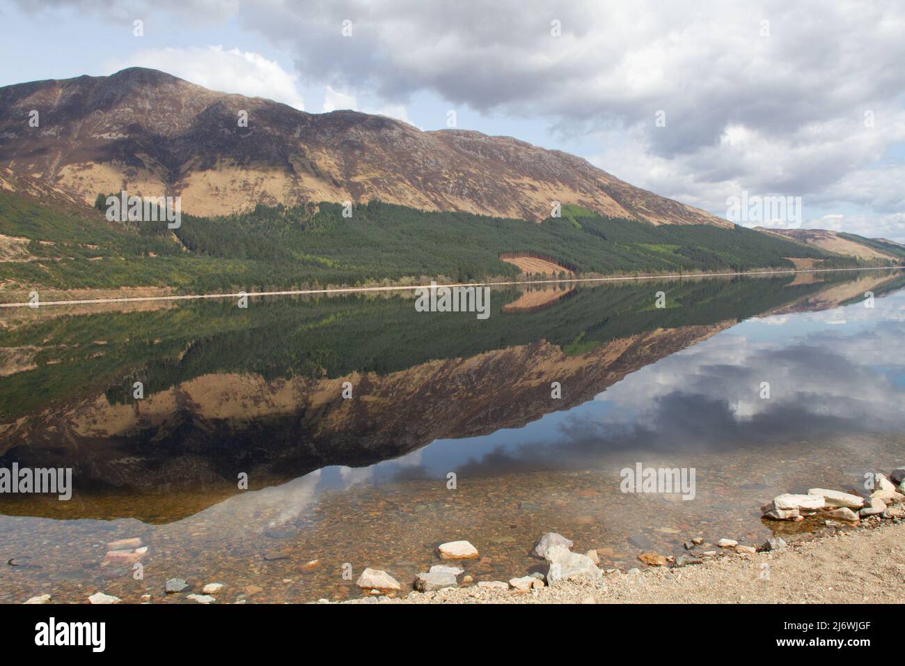 Loch Locky, Lochabar, Scottish Highlands Stock Photo - Alamy