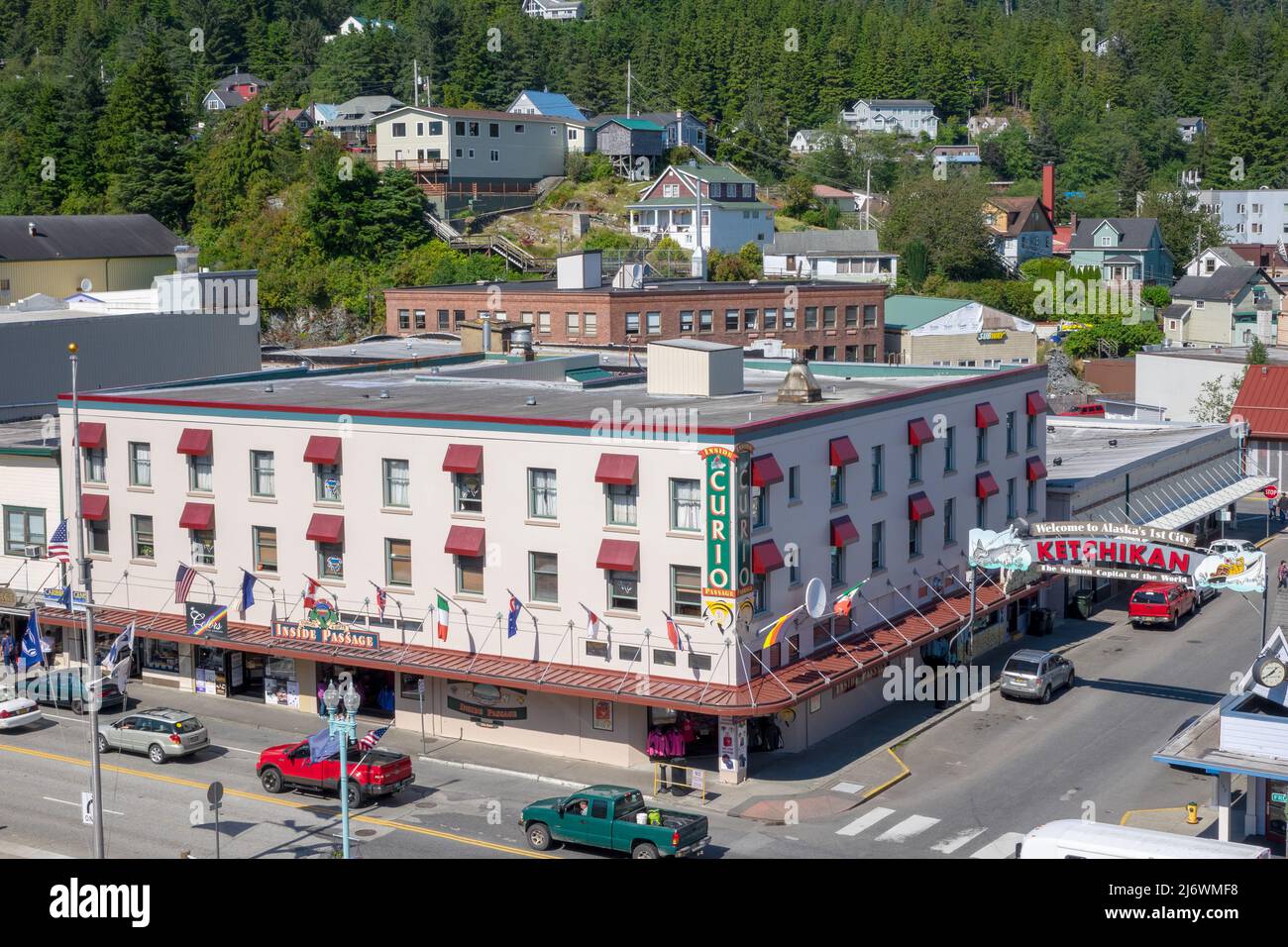 Inside Passage Curio Store At Front And Mission Street Ketchikan Alaska ...