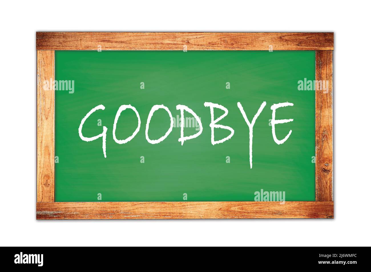 Blackboard text goodbye school hi-res stock photography and images - Alamy