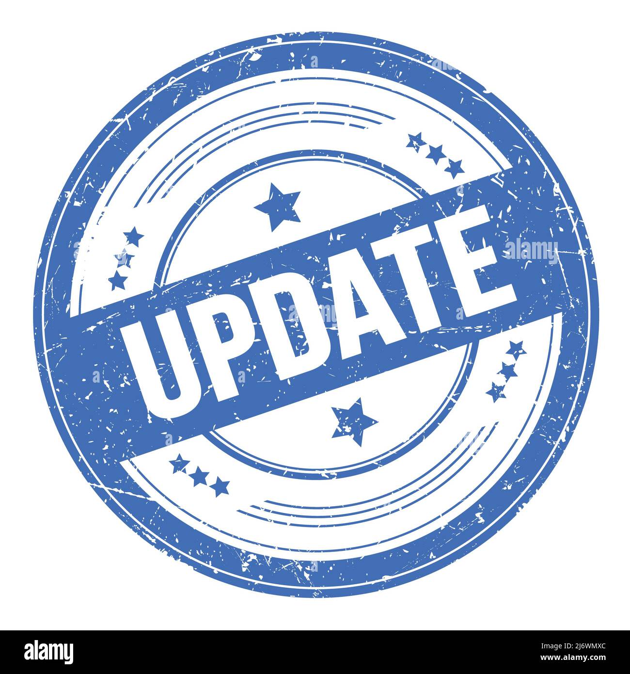 Update sign round vintage hi-res stock photography and images - Alamy