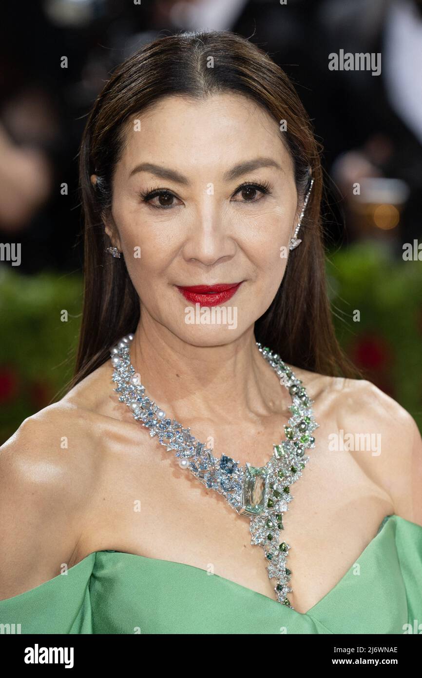 Michelle Yeoh attends The 2022 Met Gala Celebrating "In America: An Anthology of Fashion" at The ...