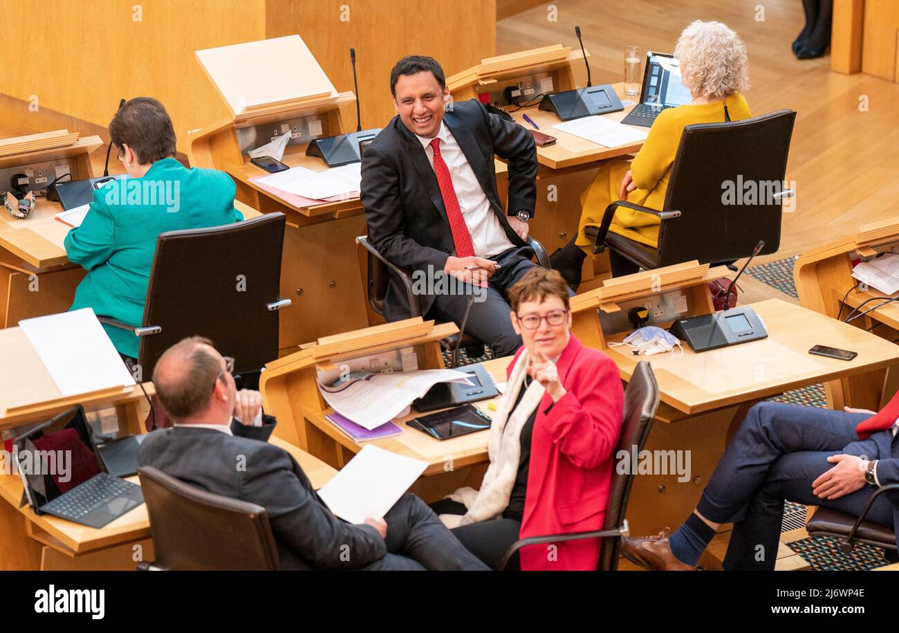 Anas sarwar holyrood chamber hi-res stock photography and images - Alamy