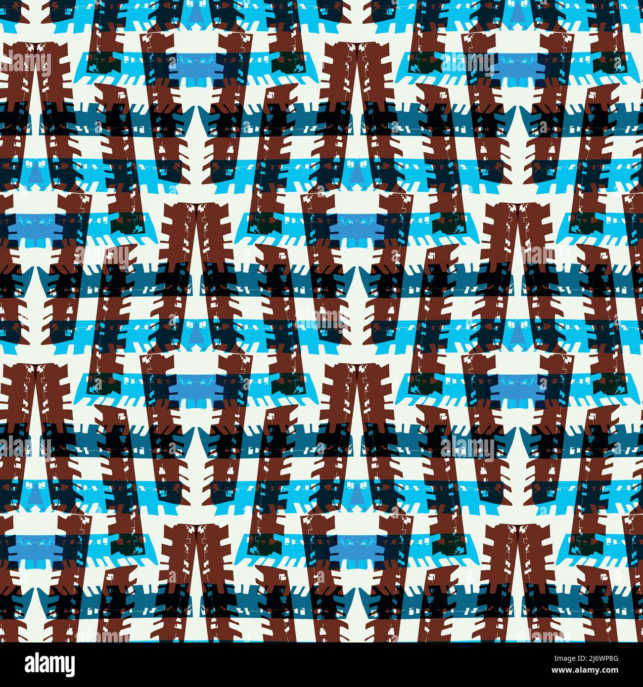 Modern coastal masculine stripe repeat pattern. Broken line seamless ...