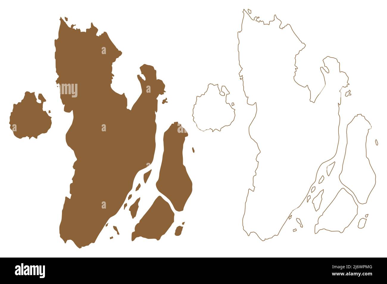 Kadan Island (Republic of the Union of Myanmar, Burma, Mergui, Myeik ...