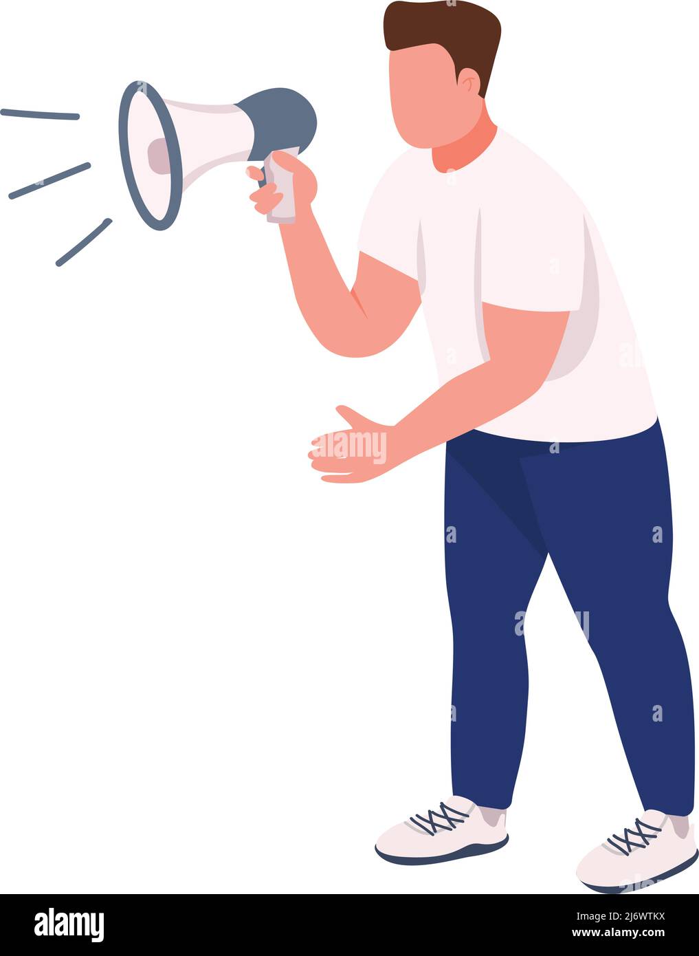 Scream animation Stock Vector Images - Alamy