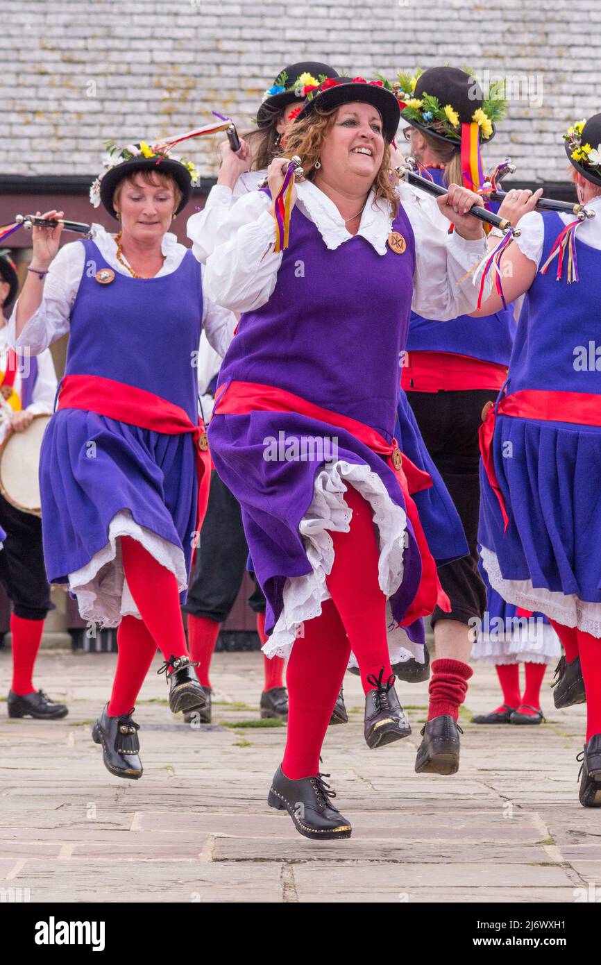 Traditional dancing at Whitby folk week Stock Photo - Alamy