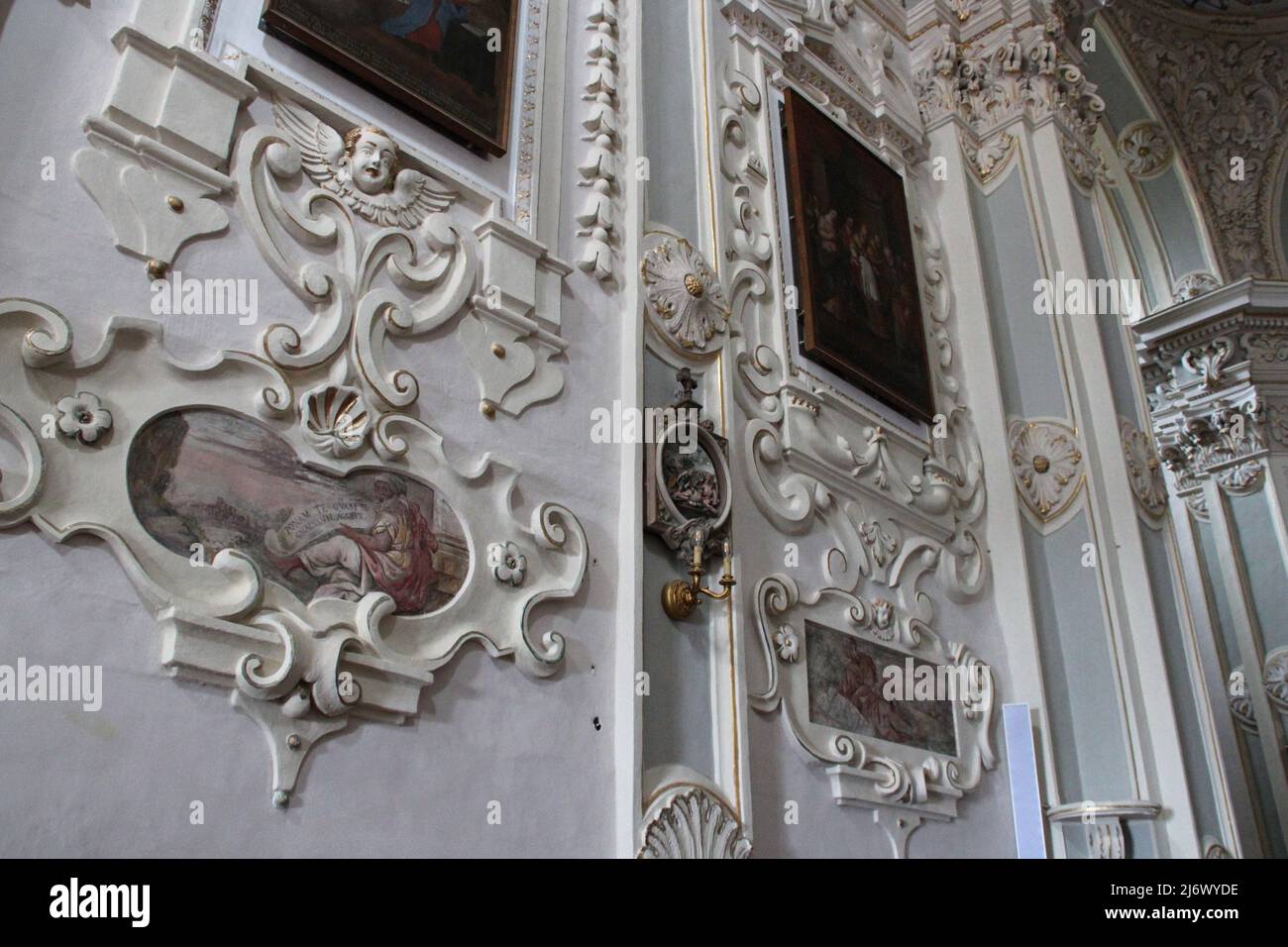 baroque church (st joseph) in taormina in sicily (italy Stock Photo - Alamy