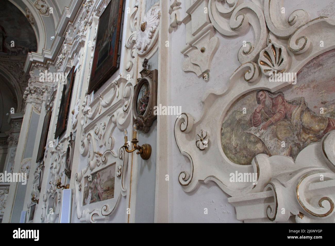 baroque church (st joseph) in taormina in sicily (italy Stock Photo - Alamy