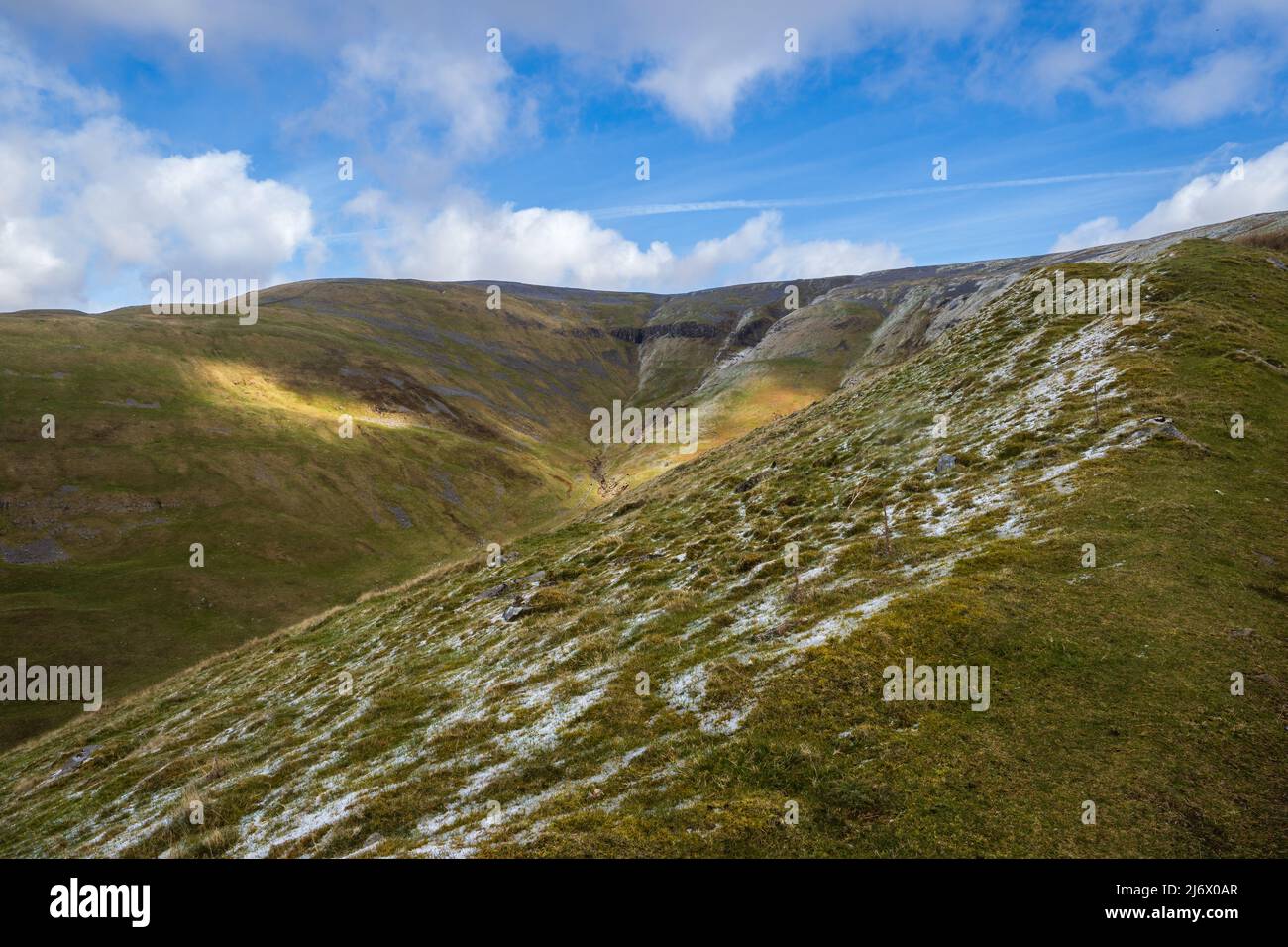 Cross Fell is the highest mountain in the Pennine Hills of Northern ...