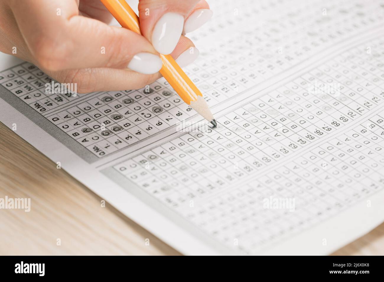 Student assessment test hi-res stock photography and images - Alamy