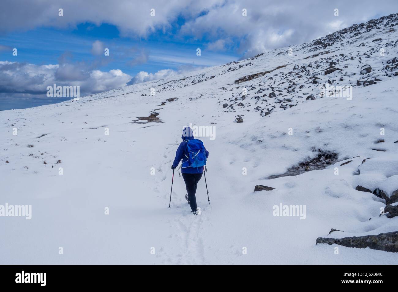 Cross Fell is the highest mountain in the Pennine Hills of Northern ...
