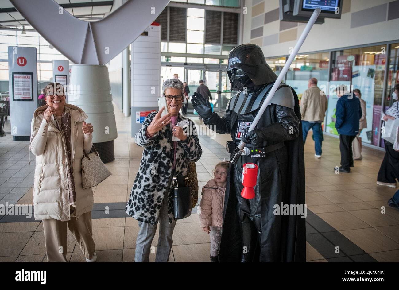 Fans of Star Wars are celebrating across the globe today as they show ...