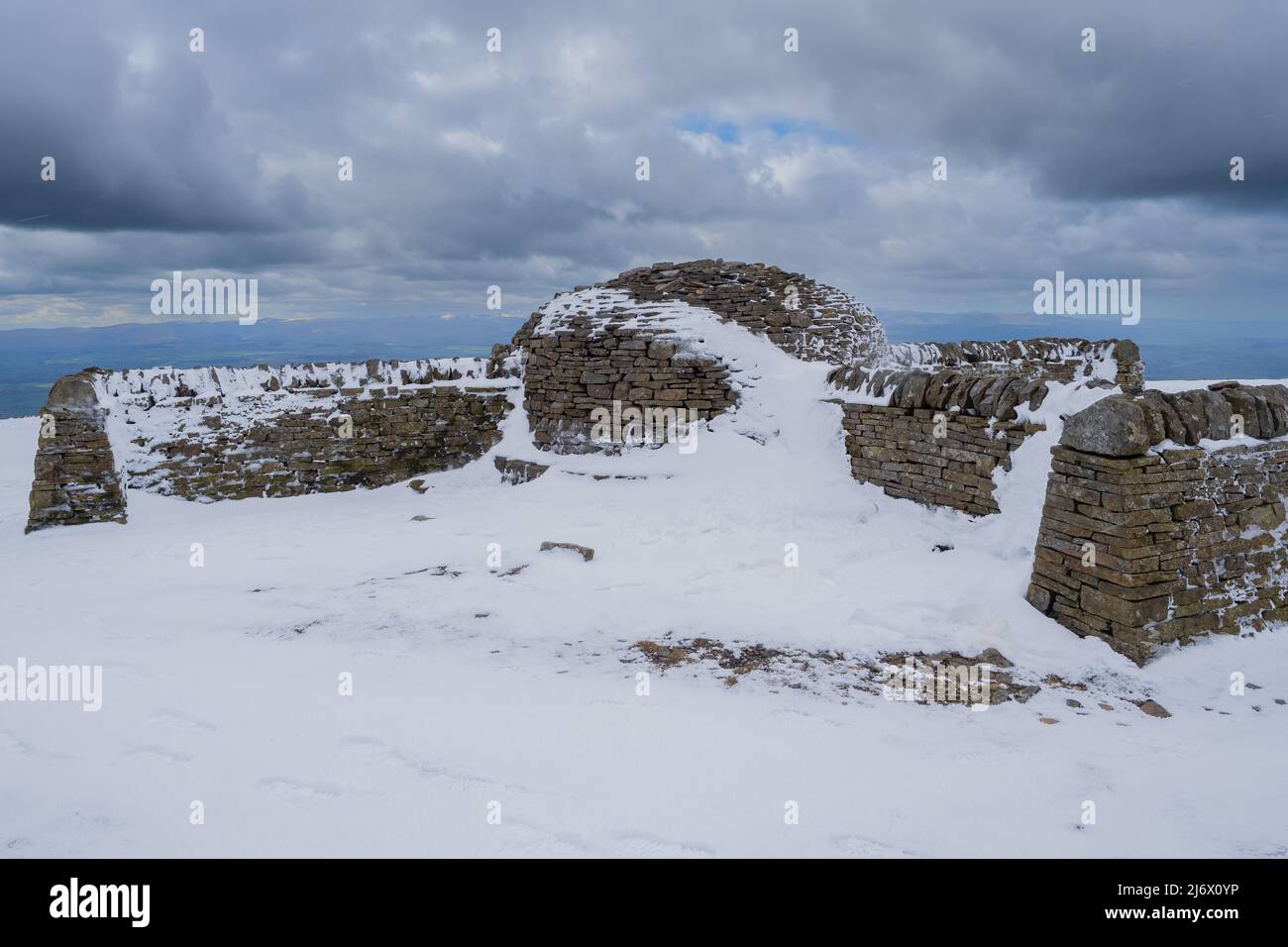 Cross Fell is the highest mountain in the Pennine Hills of Northern ...