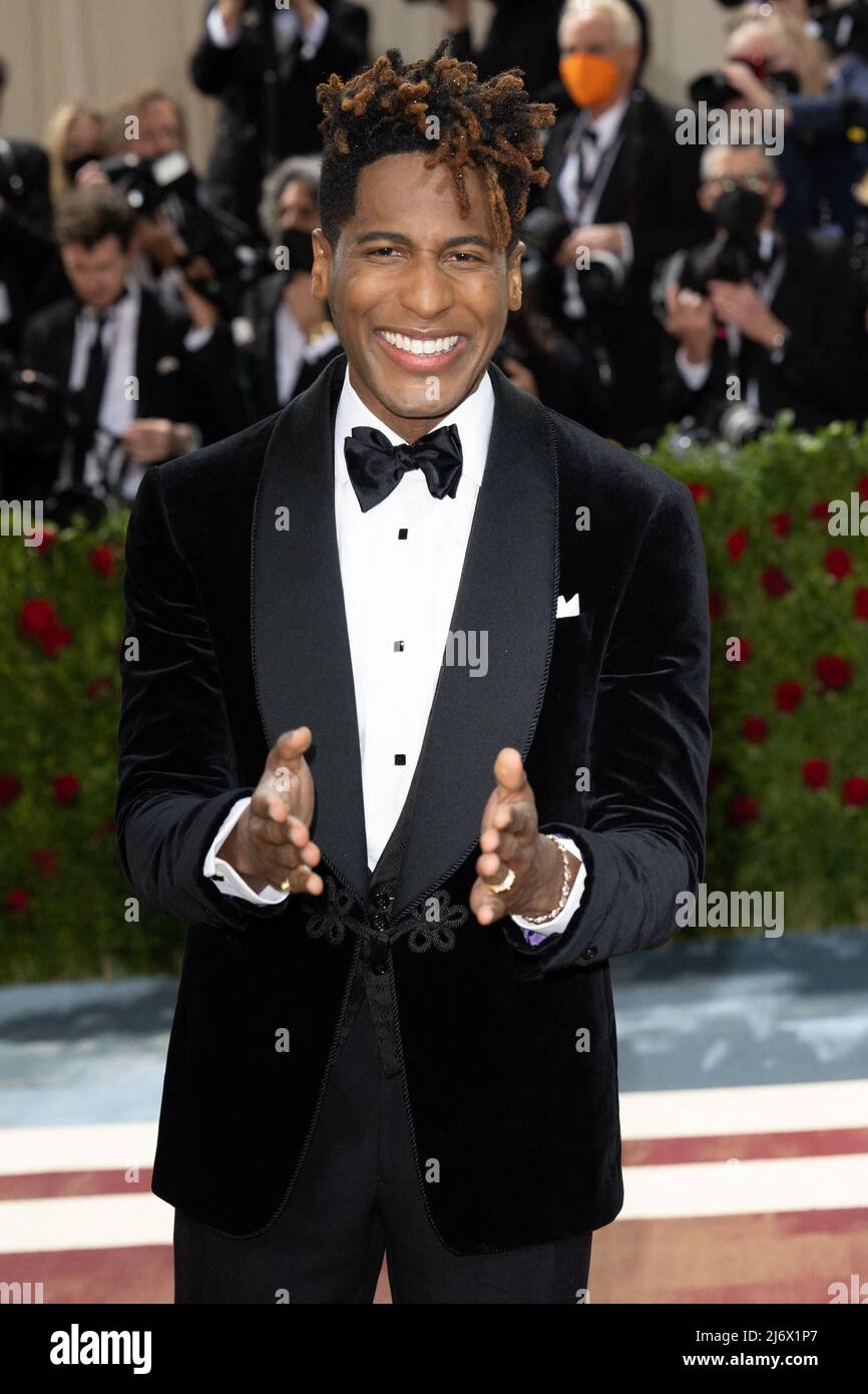 Jon Batiste attends The 2022 Met Gala Celebrating "In America: An ...