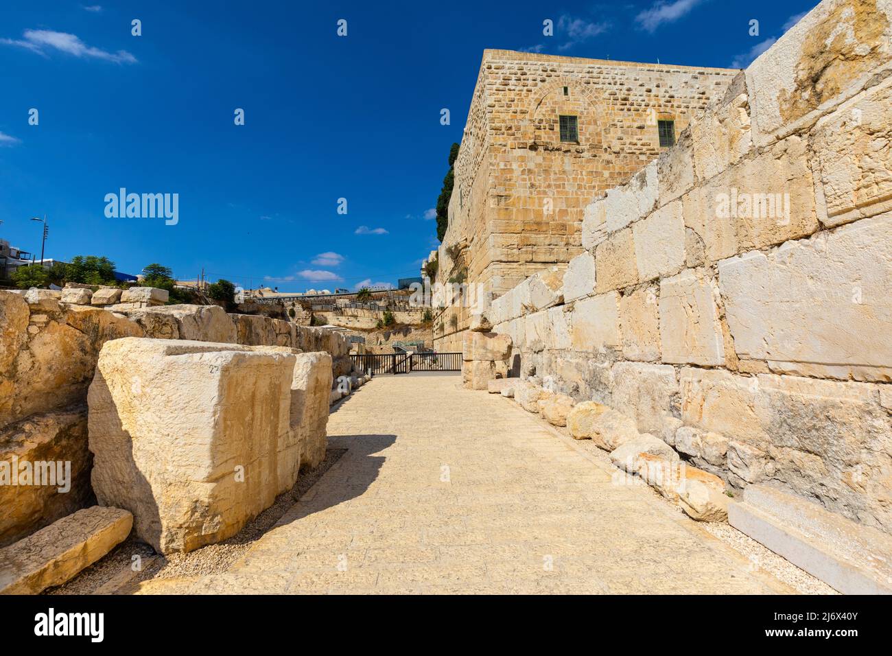 Jerusalem, Israel - October 13, 2017: Second Temple period Jerusalem ...