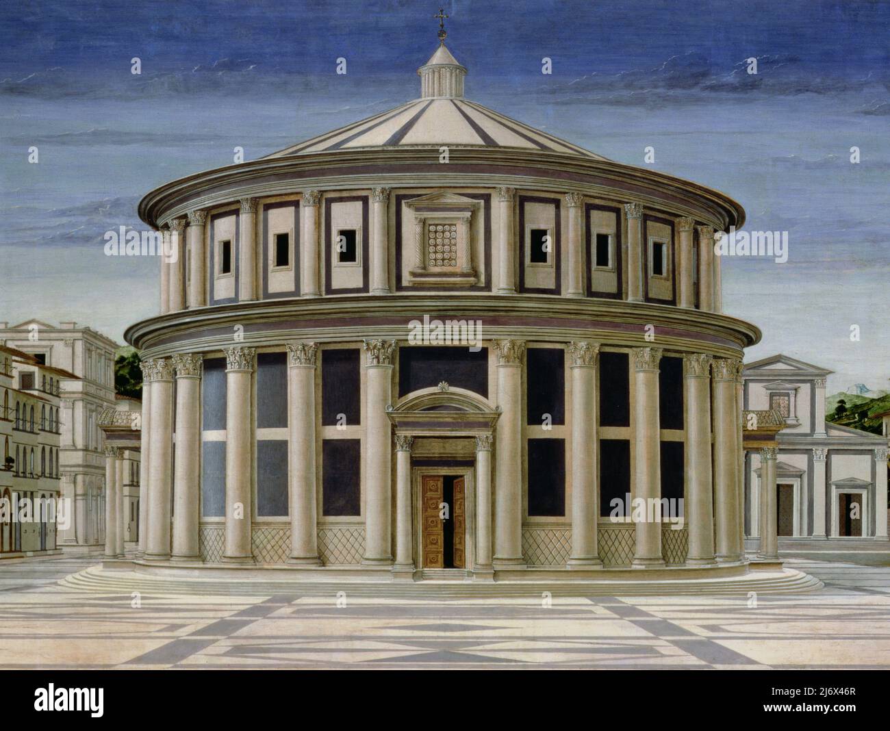 View of a church, Cattolica Eraclea, Sicily, Italy (photo); © Arte ...