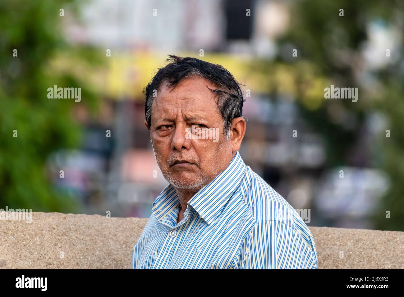 Elderly tamil man hi-res stock photography and images - Alamy
