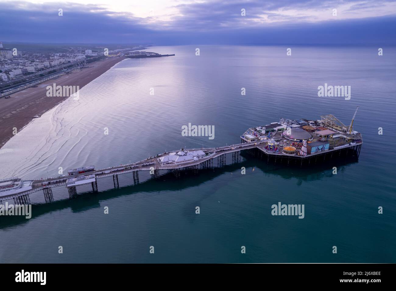 Brighton pier aerial hi-res stock photography and images - Alamy