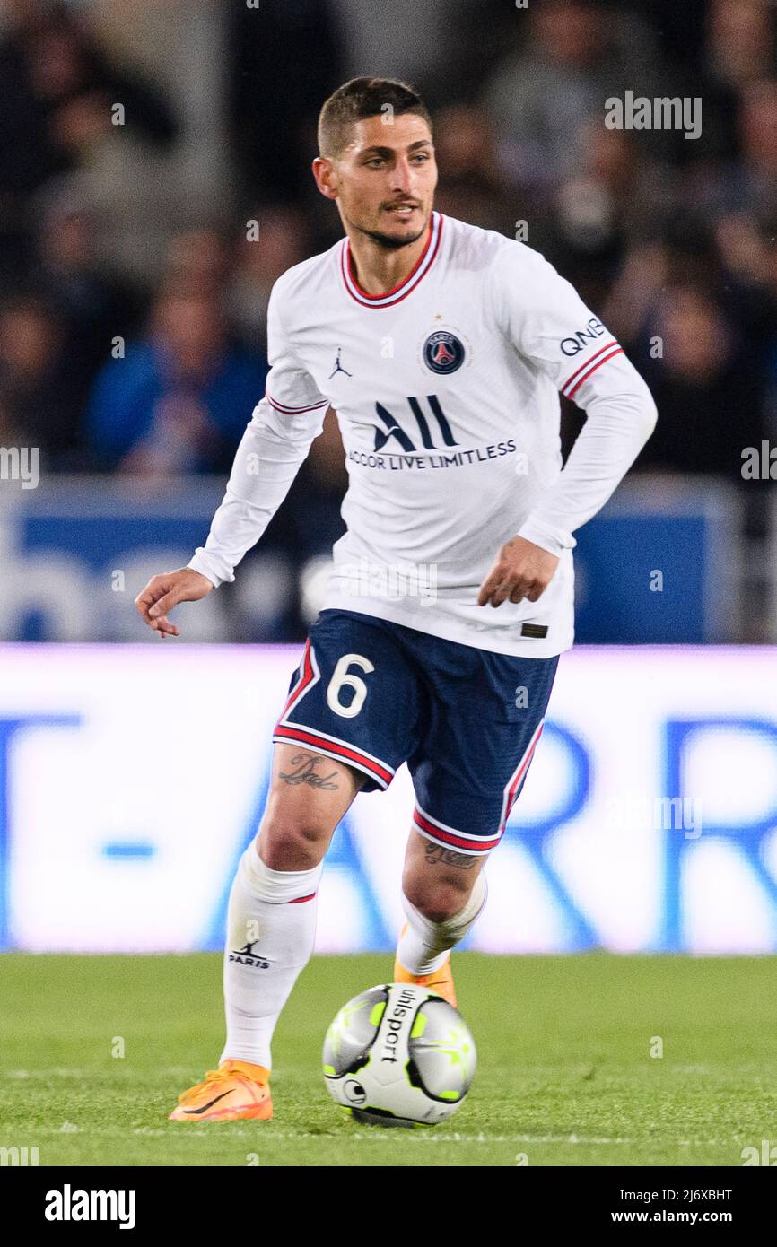 Strasbourg, France - April 29: Marco Verratti of Paris Saint Germain in ...