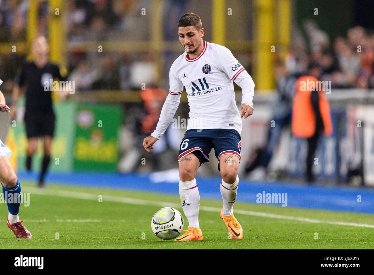 Strasbourg, France - April 29: Marco Verratti of Paris Saint Germain in ...
