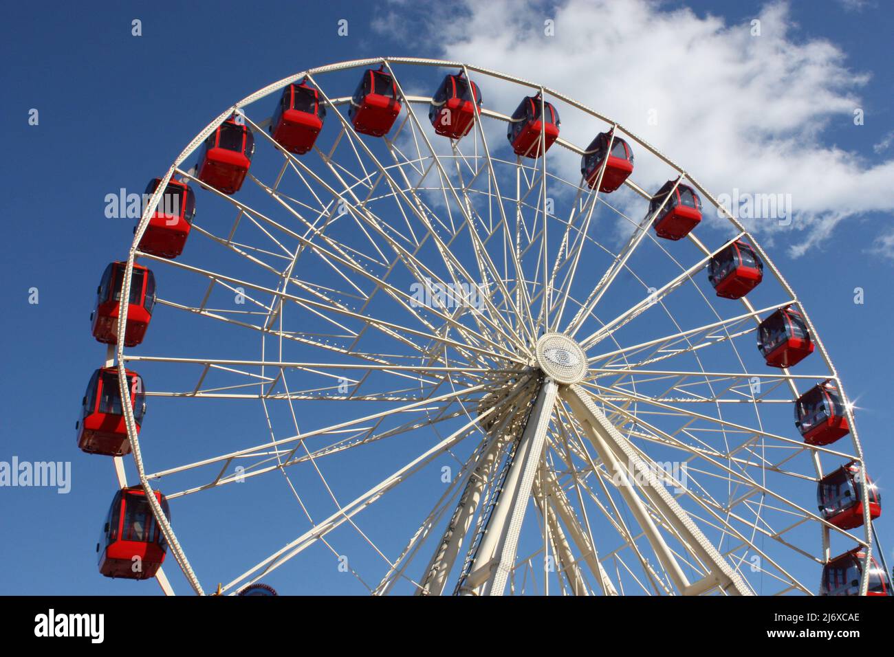 Big ferris wheel carriages hi-res stock photography and images - Alamy