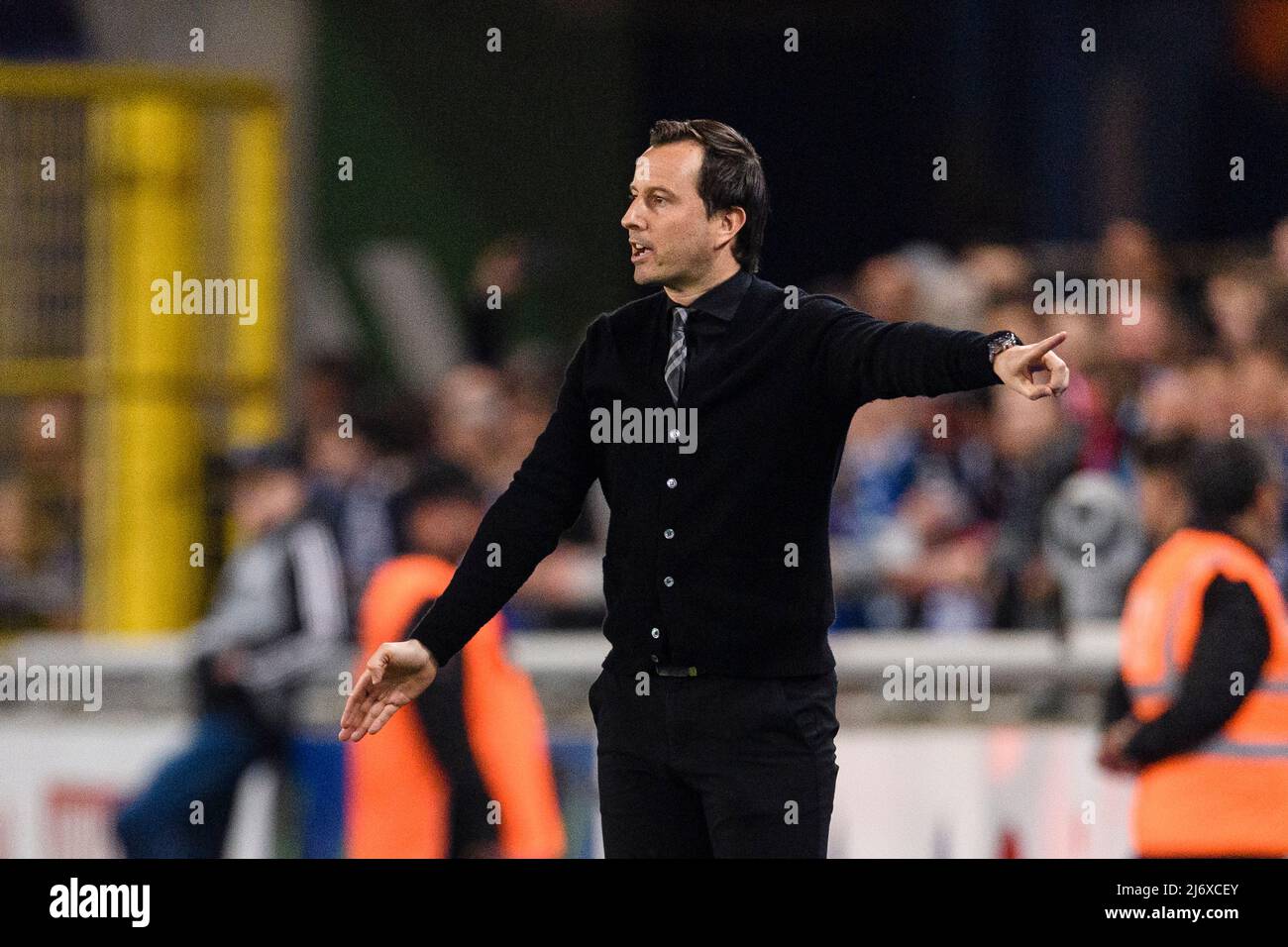 Strasbourg, France - April 29: Strasbourg Head Coach Julien Stéphan ...