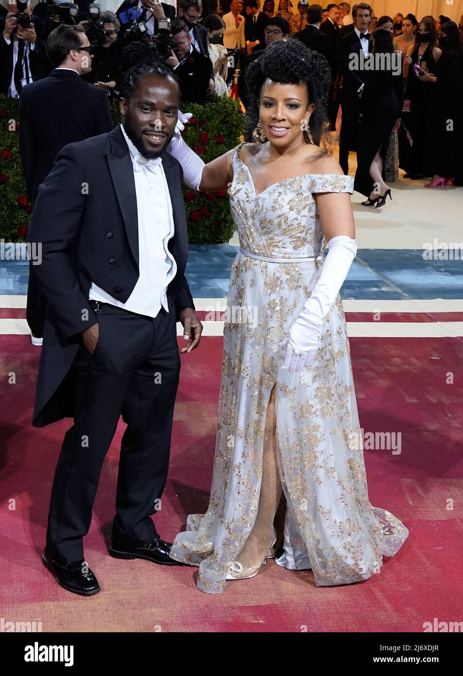 New York, United States. 2nd May, 2022. Bobby Digi Olisa, Laurie Cumbo ...