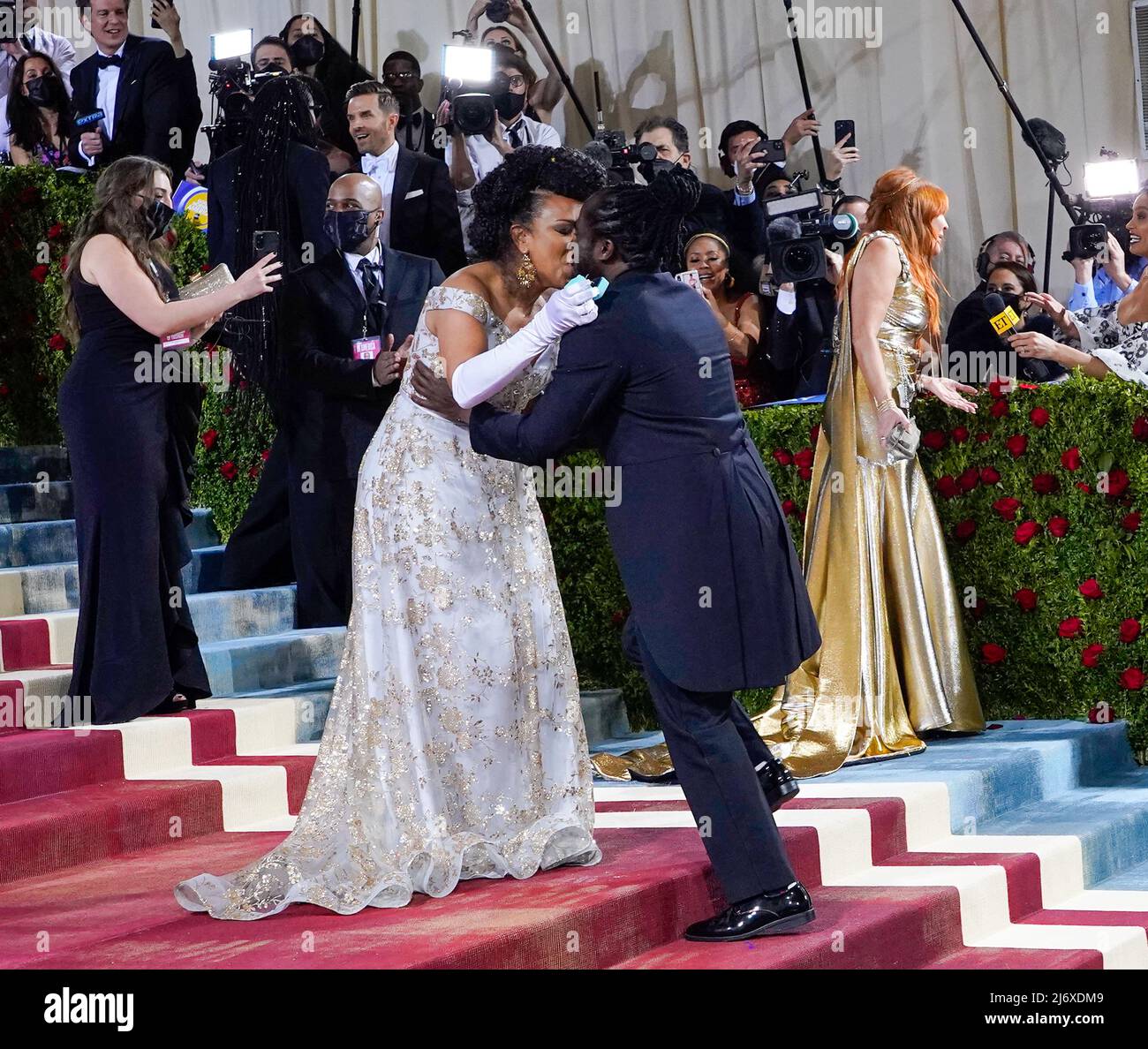 New York, United States. 2nd May, 2022. Bobby Digi Olisa, Laurie Cumbo ...