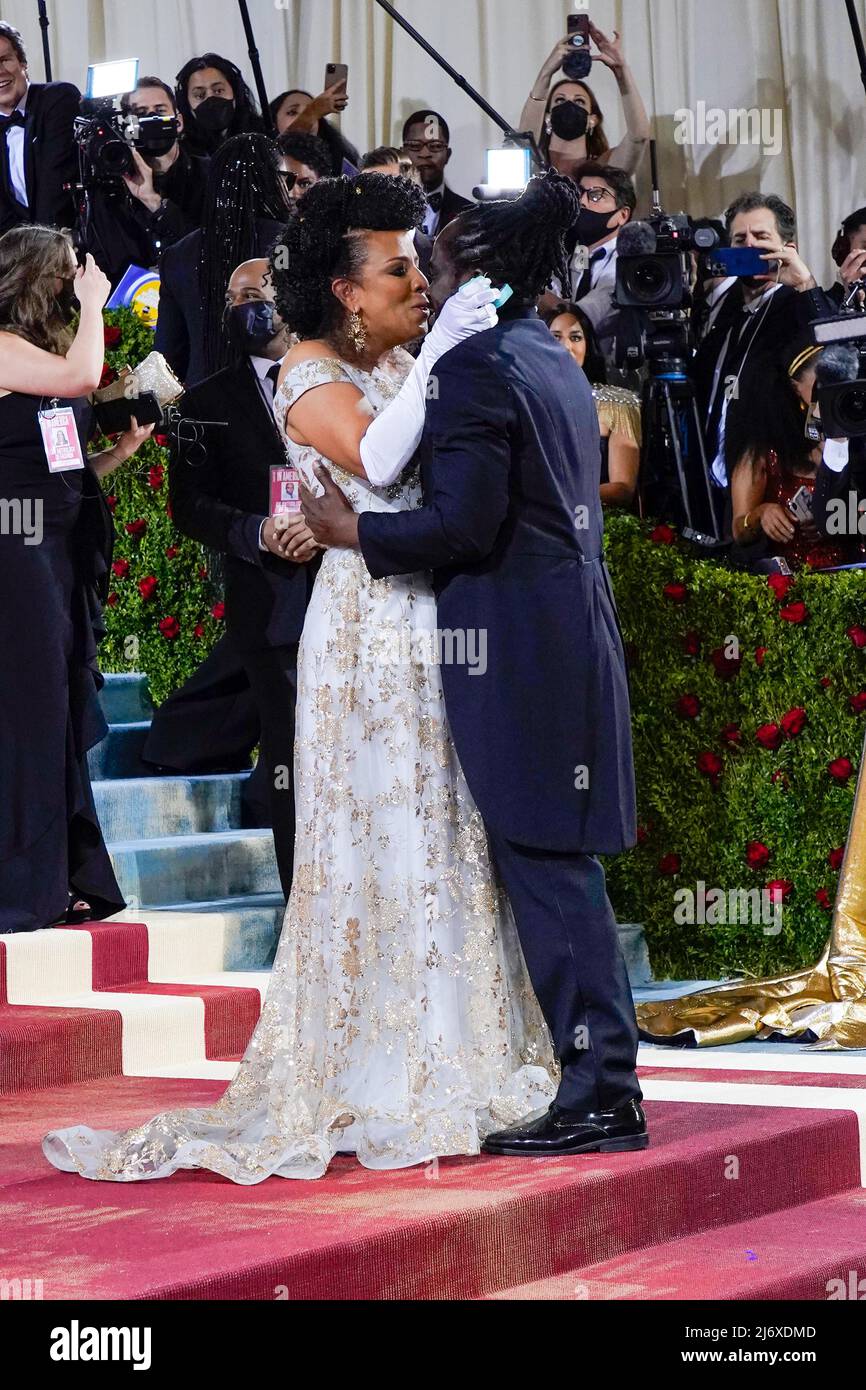 New York, United States. 2nd May, 2022. Bobby Digi Olisa, Laurie Cumbo ...